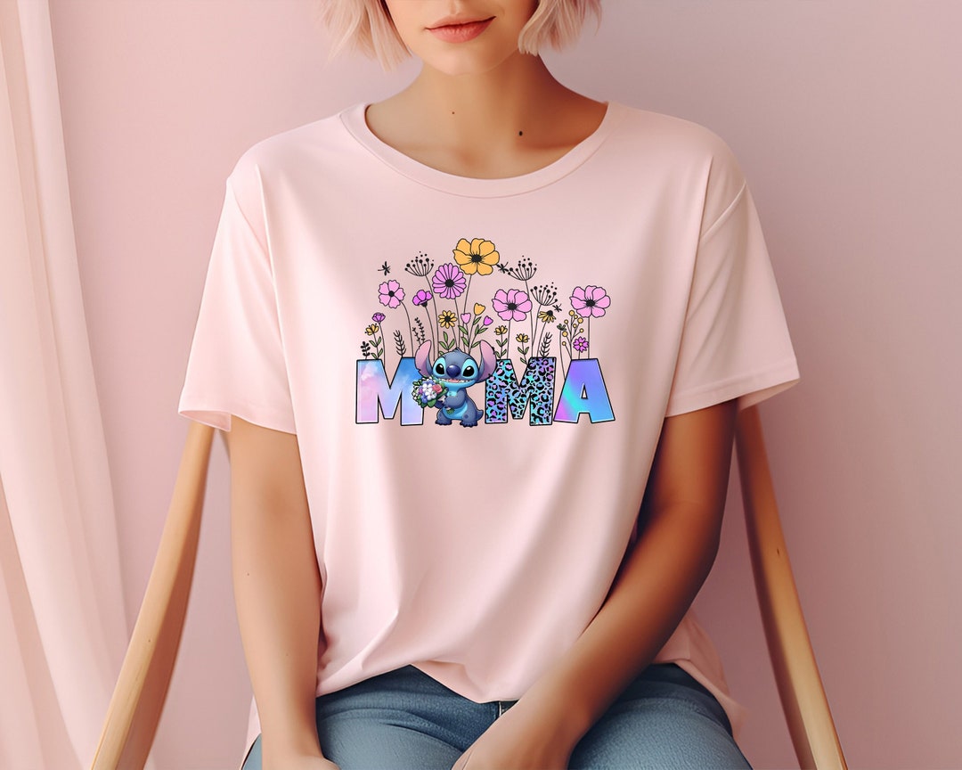 Stitch Mama Shirt, Disney Mother's Day Shirt, Disneyland Mom Shirt ...