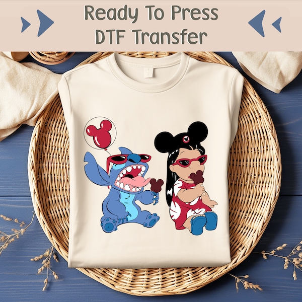 Stitch Dtf Transfer - Etsy