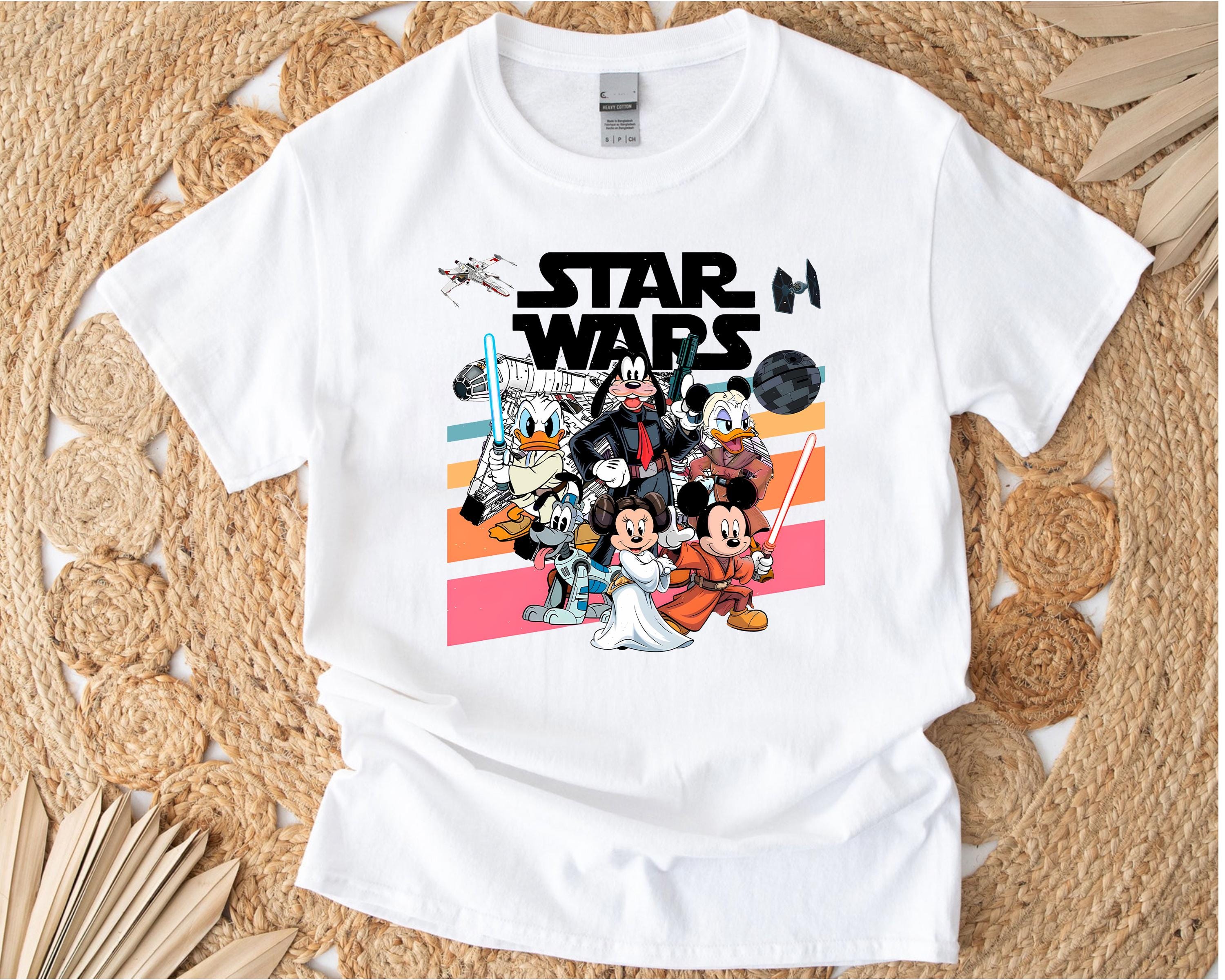 Mickey and Friends Star Wars Shirt, Disney Star Wars Shirt, Mickey ...