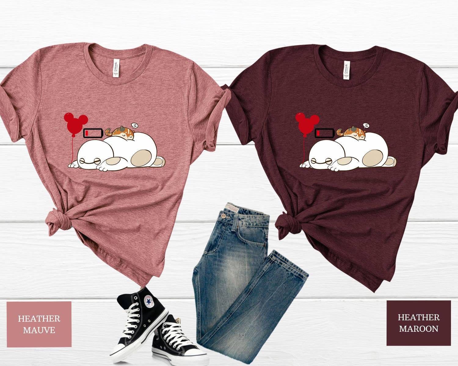 Disney Baymax and Mochi Shirt Big Hero 6 Shirt Epcot Hiro - Etsy Canada