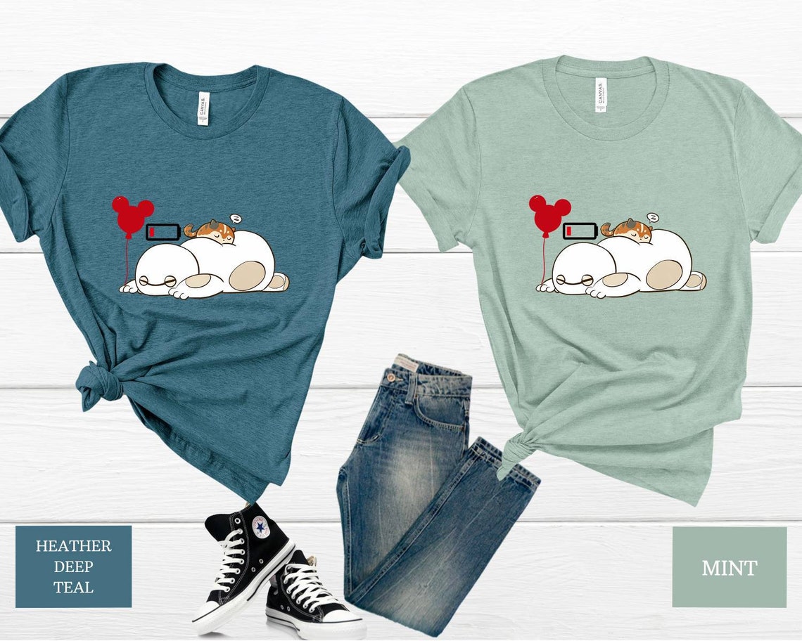 Disney Baymax and Mochi Shirt Big Hero 6 Shirt Epcot Hiro - Etsy