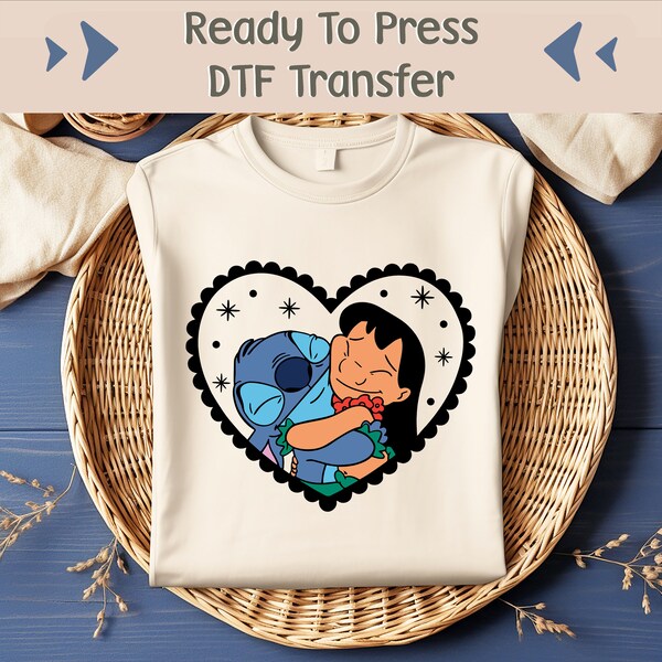 Stitch Dtf Transfers - Etsy
