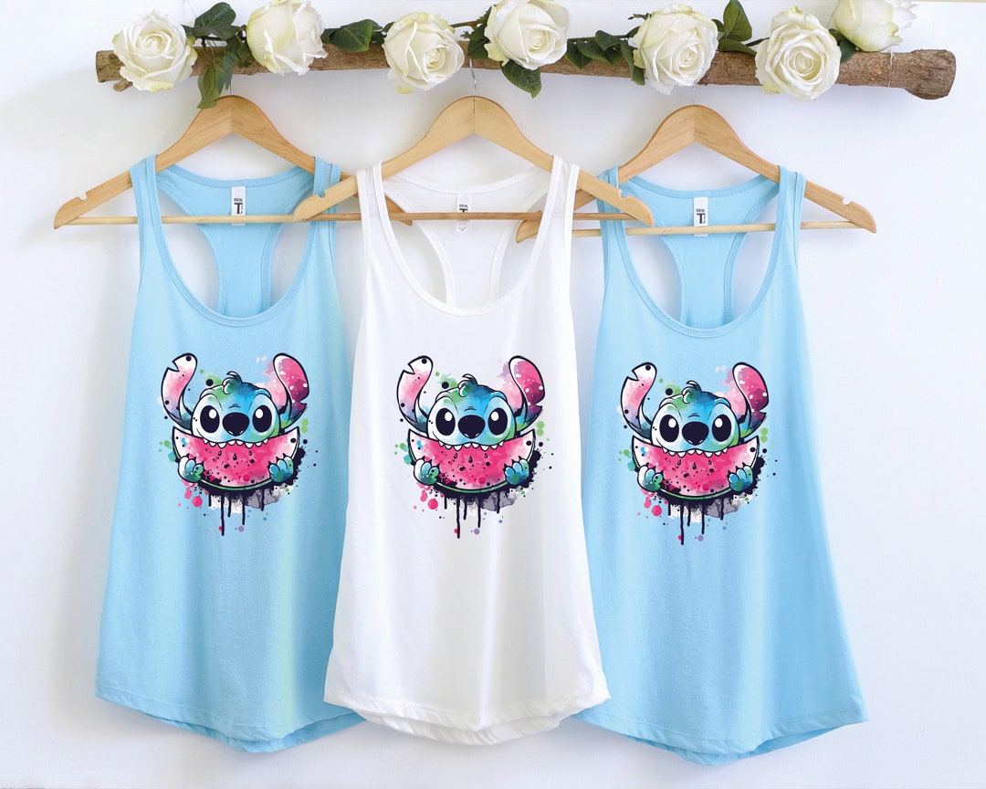 Disney Stitch Tank Top, Stitch Ohana Tanks, Disney Women's Tank Top ...