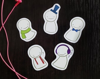 1.5 or 3 Pregnant Dream Team Blob Sticker Pack, Funny Meme Cursed WTF ...