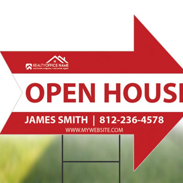 Plastic Arrow Signs - Etsy