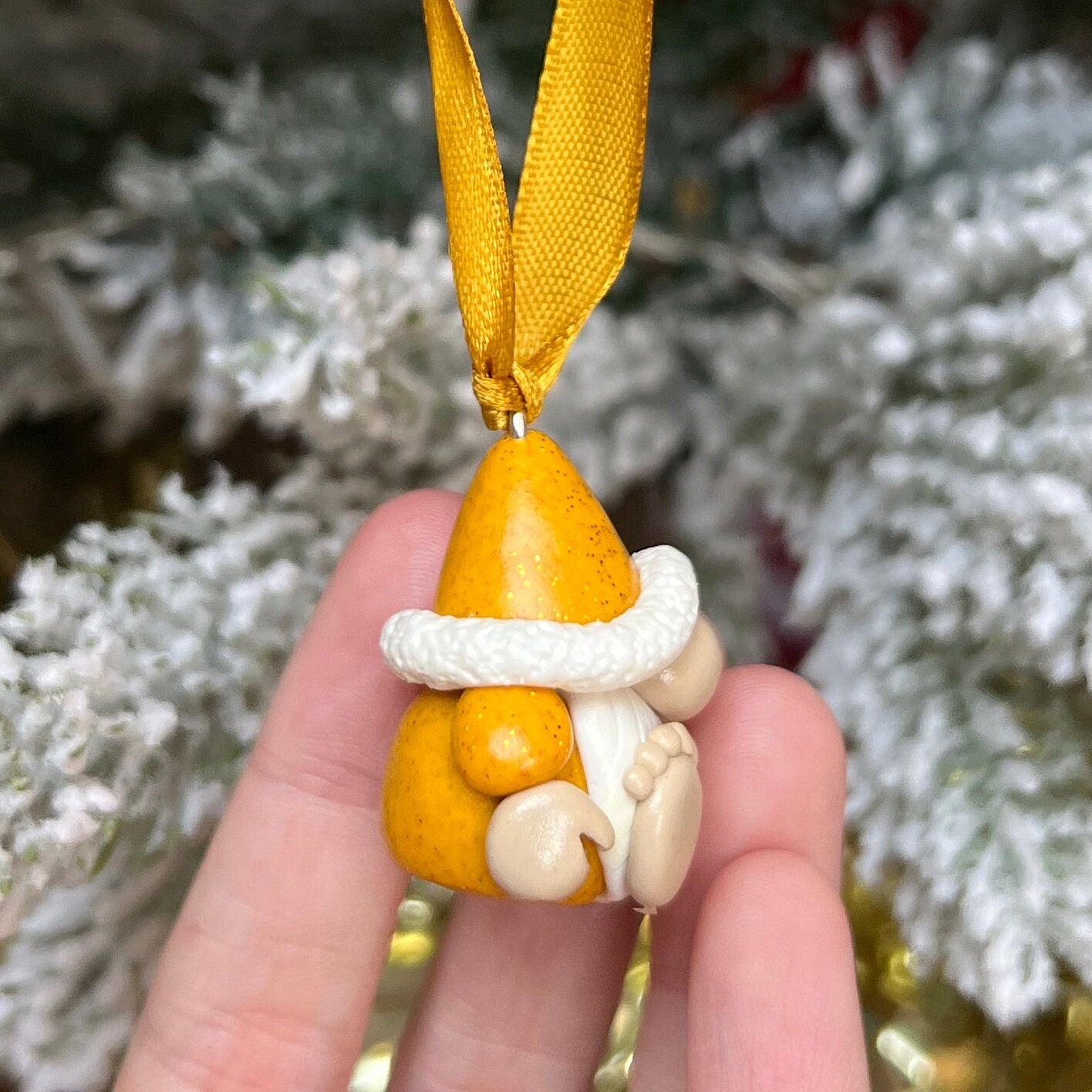 Handmade Gonk Clay Bauble Ornament Gift - Etsy UK