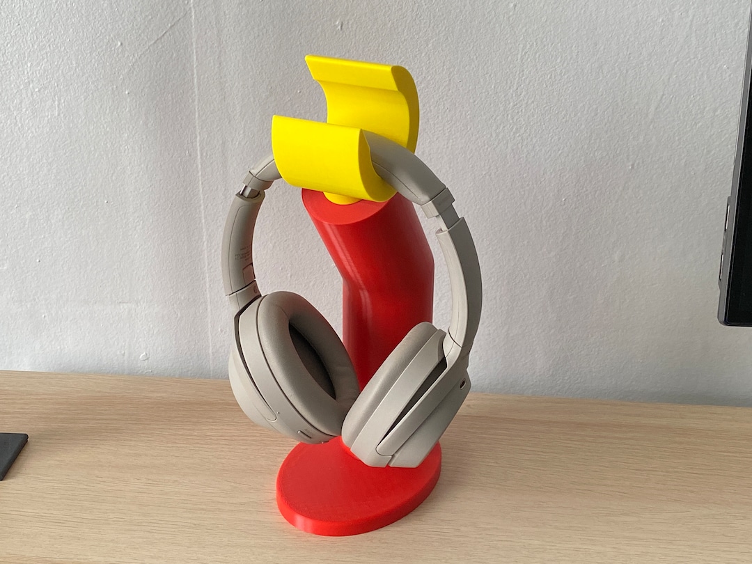 Minifigure Headphone Stand: 3D Printed Gaming Headset Holder - Etsy