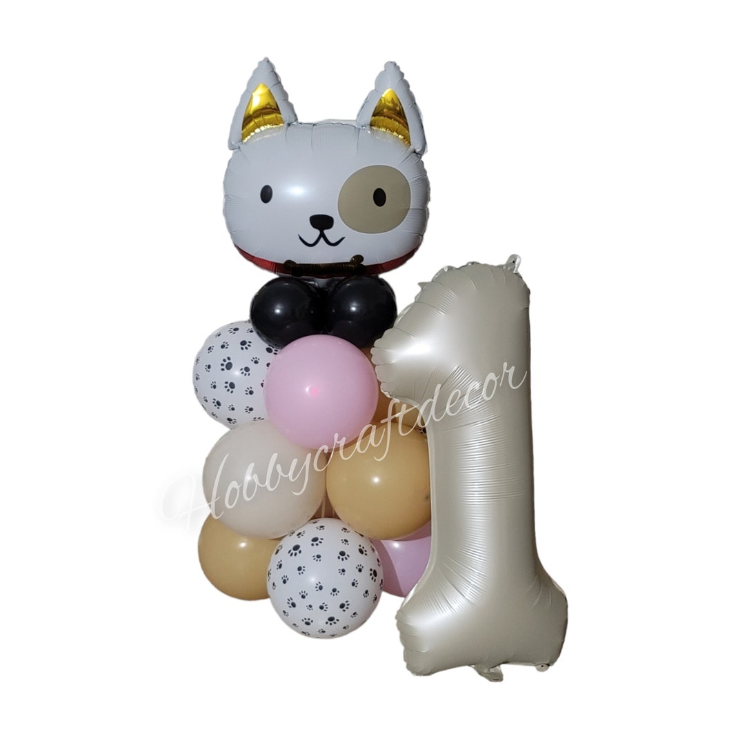 Paw Dog Balloon Tower Kit,puppy Dog Birthday Party,dog Foot Print ...