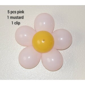 DIY Daisy Balloon Kit, Daisy Flower Balloons,retro Boho Balloons, Two ...