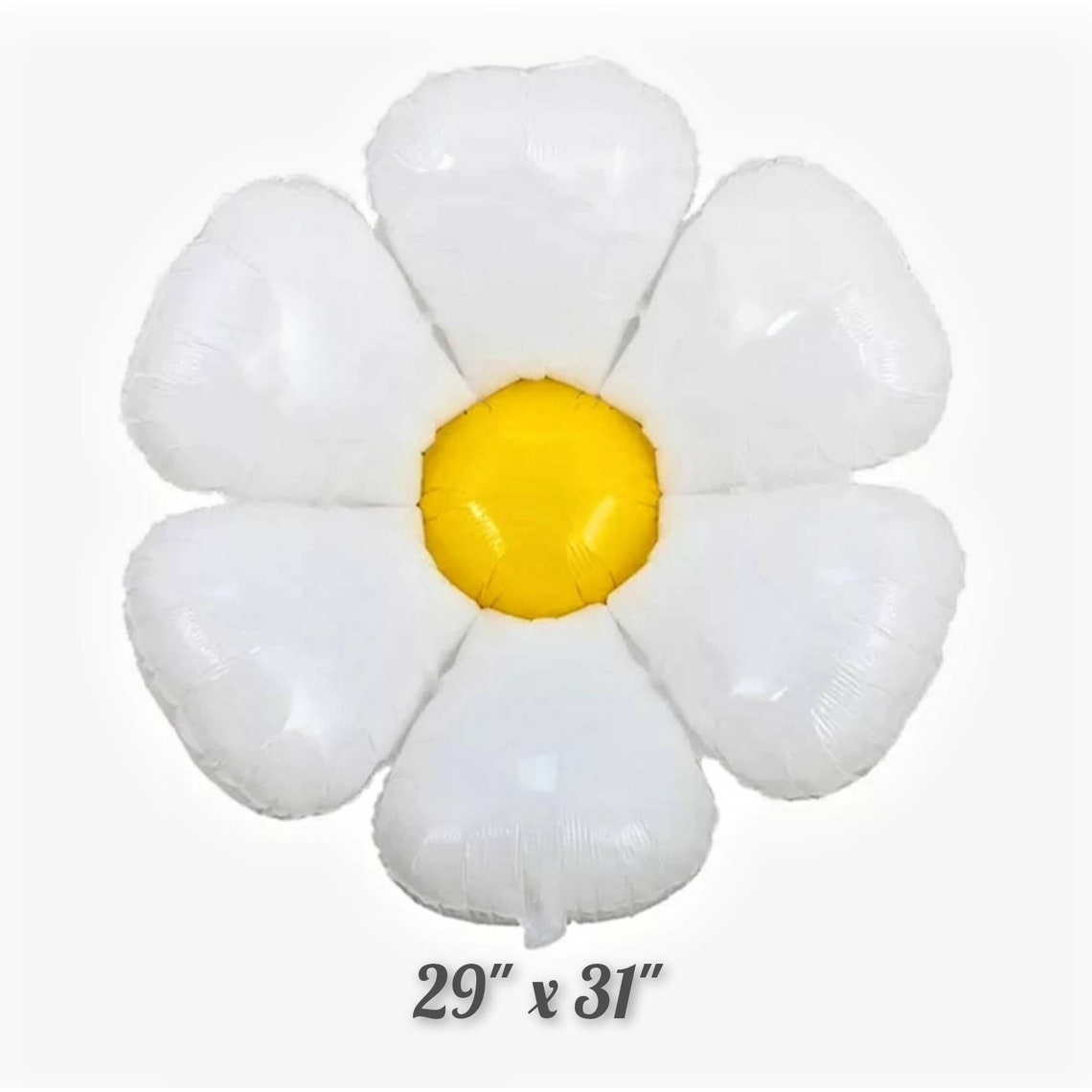 Daisy Flower Balloonsdaisy Groovy Birthdaybohemian Daisy - Etsy