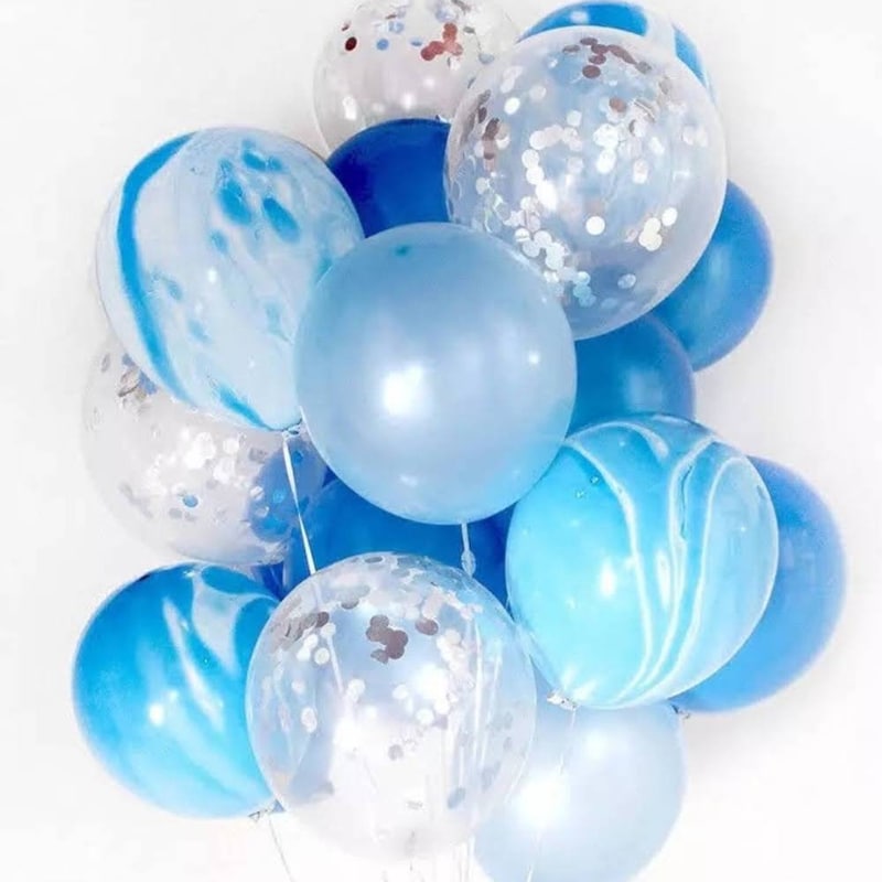 Marble Balloons - Etsy