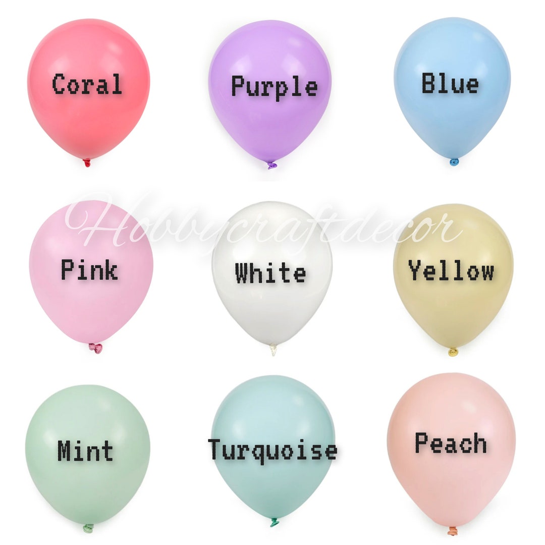 Pastel Latex Balloons,macaron Candy Pastel Party Balloons,custom ...
