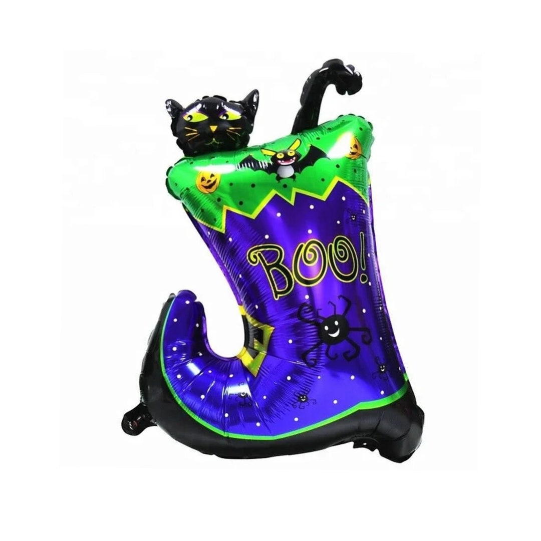 Halloween Balloon, Boot Balloon,boo Balloon, Halloween Cat Balloon ...