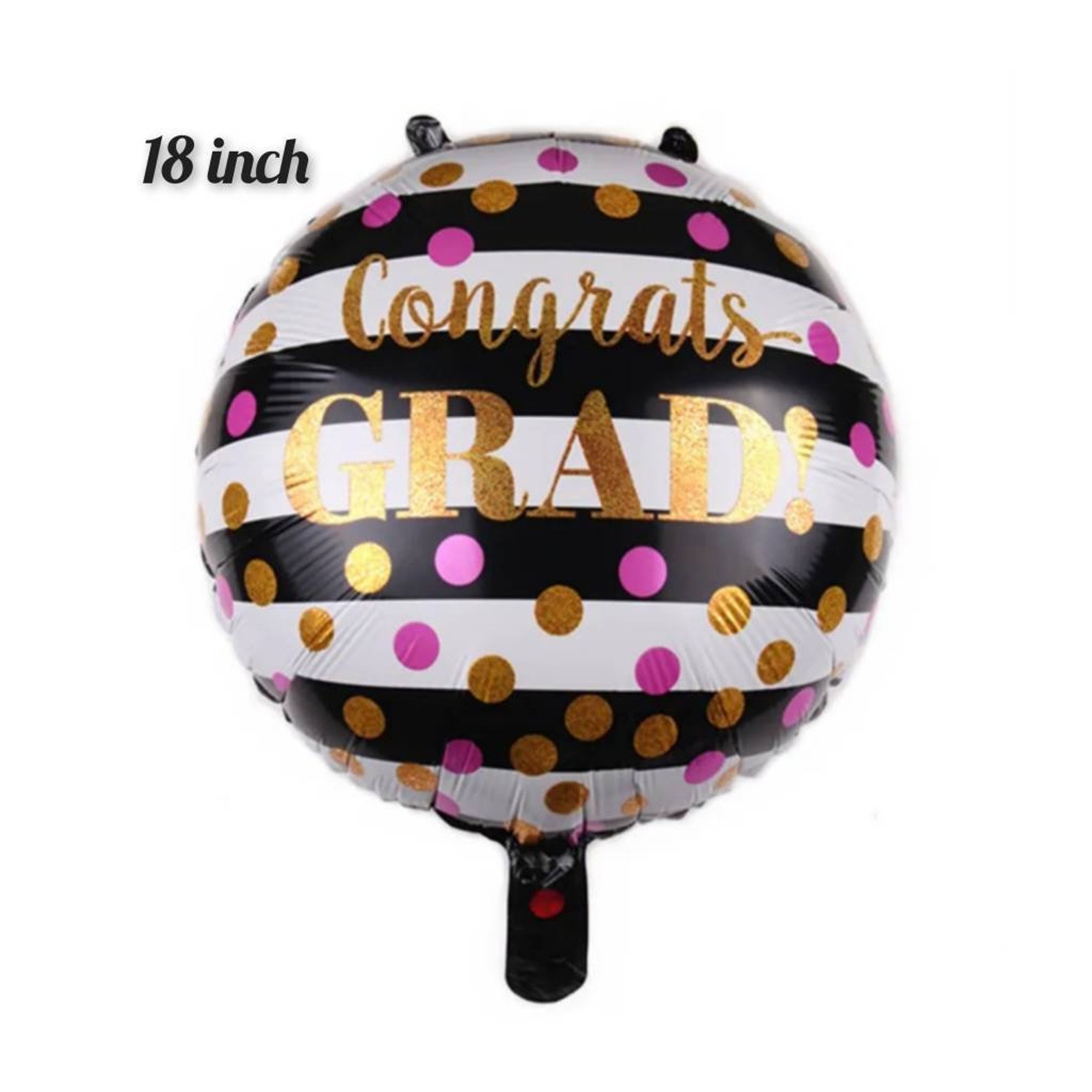 18 Graduation Balloon, Graduation Party Decor,congrats Grad Balloon ...