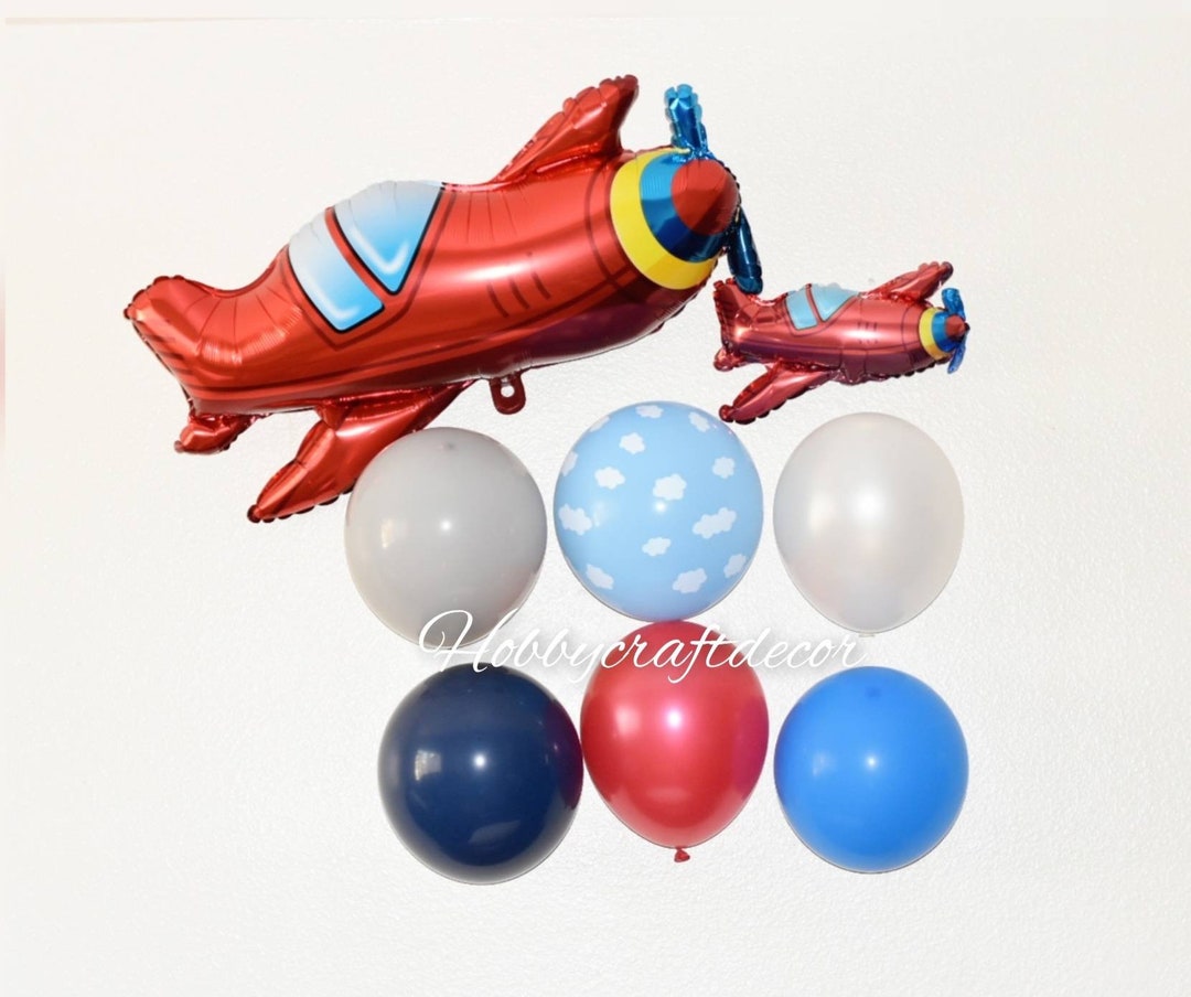 Vintage Airplane Balloons,custom Your Balloon Bouquet,time Flies up ...