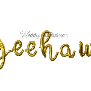 Yee Haw Balloons First Rodeo Birthday Nash Bash Bachelorette Cowgirl ...