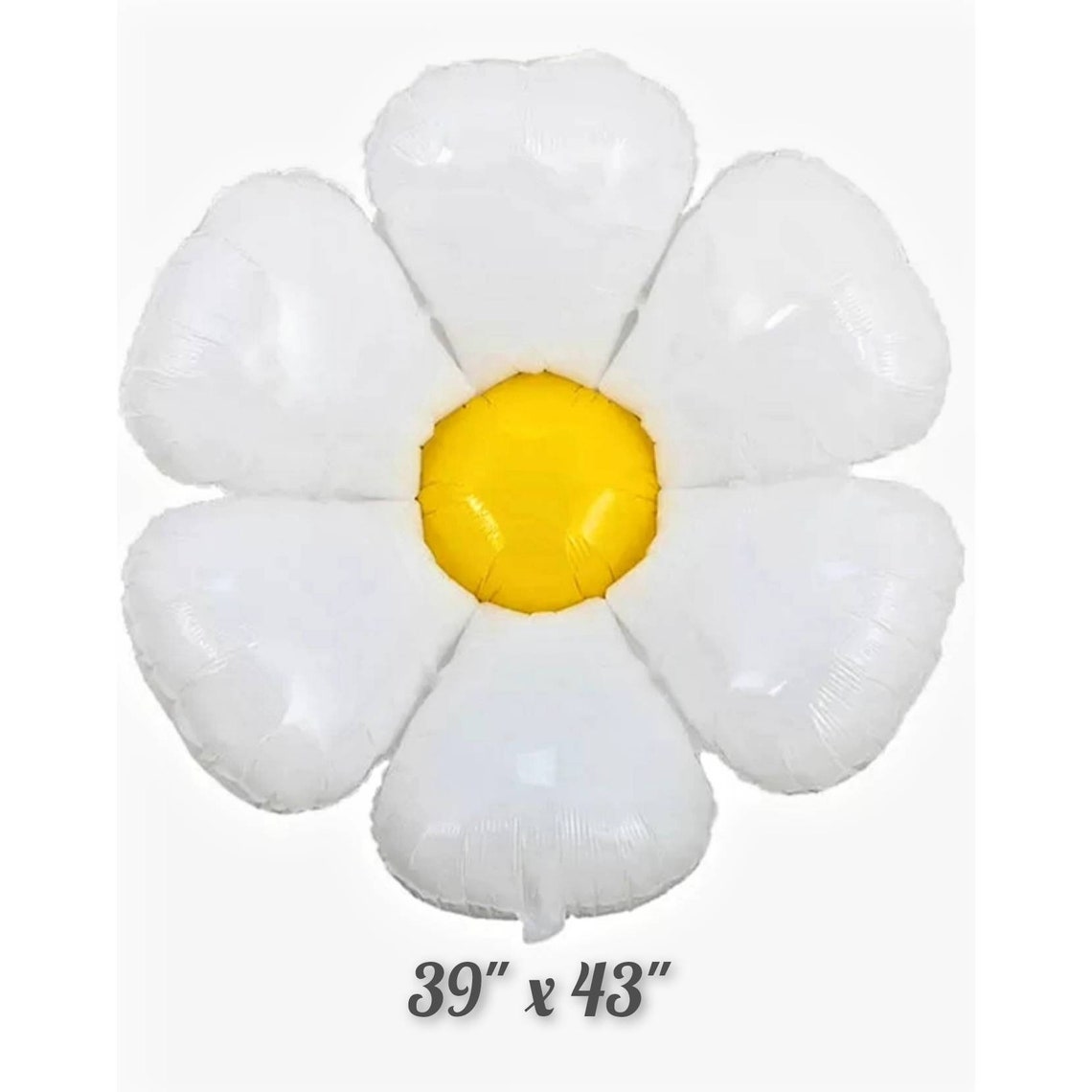 Daisy Flower Balloonsdaisy Groovy Birthdaybohemian Daisy - Etsy