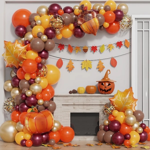 Fall Balloon Arch - Etsy