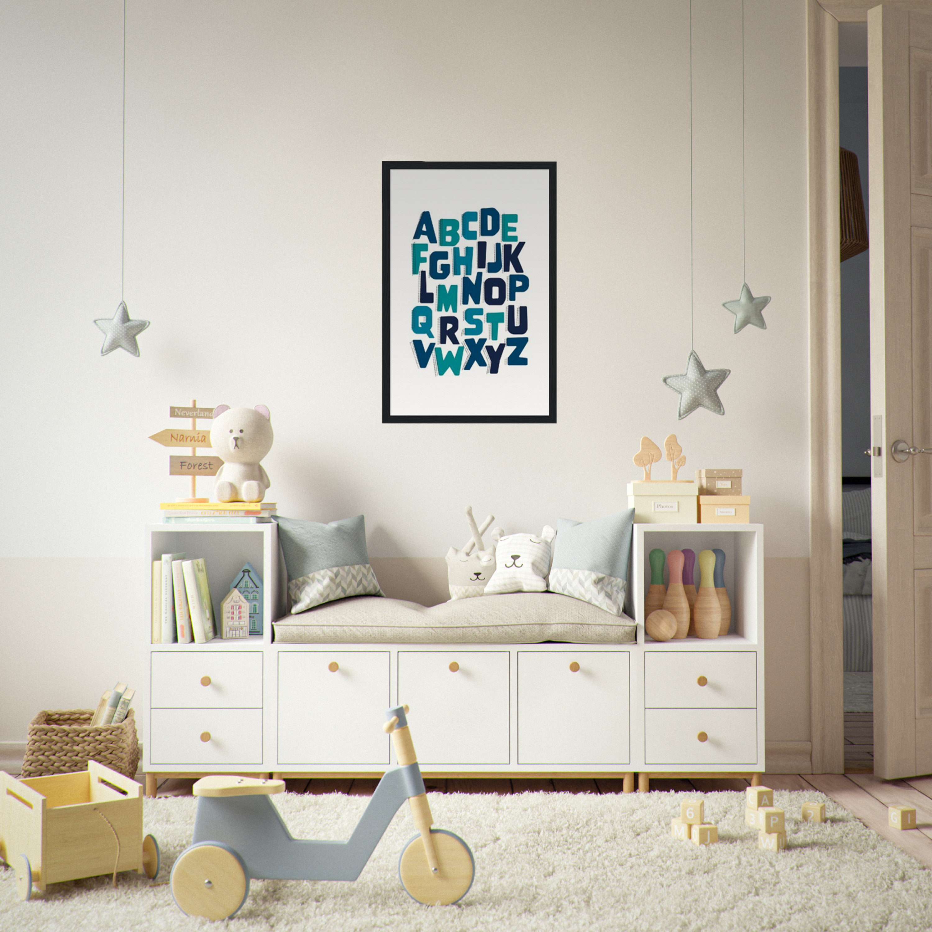 Children's Alphabet Poster - Etsy