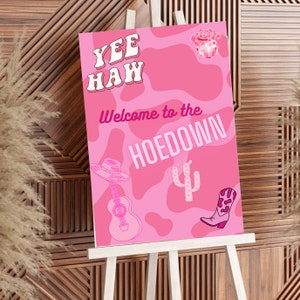 Hoedown Party Signage - Etsy