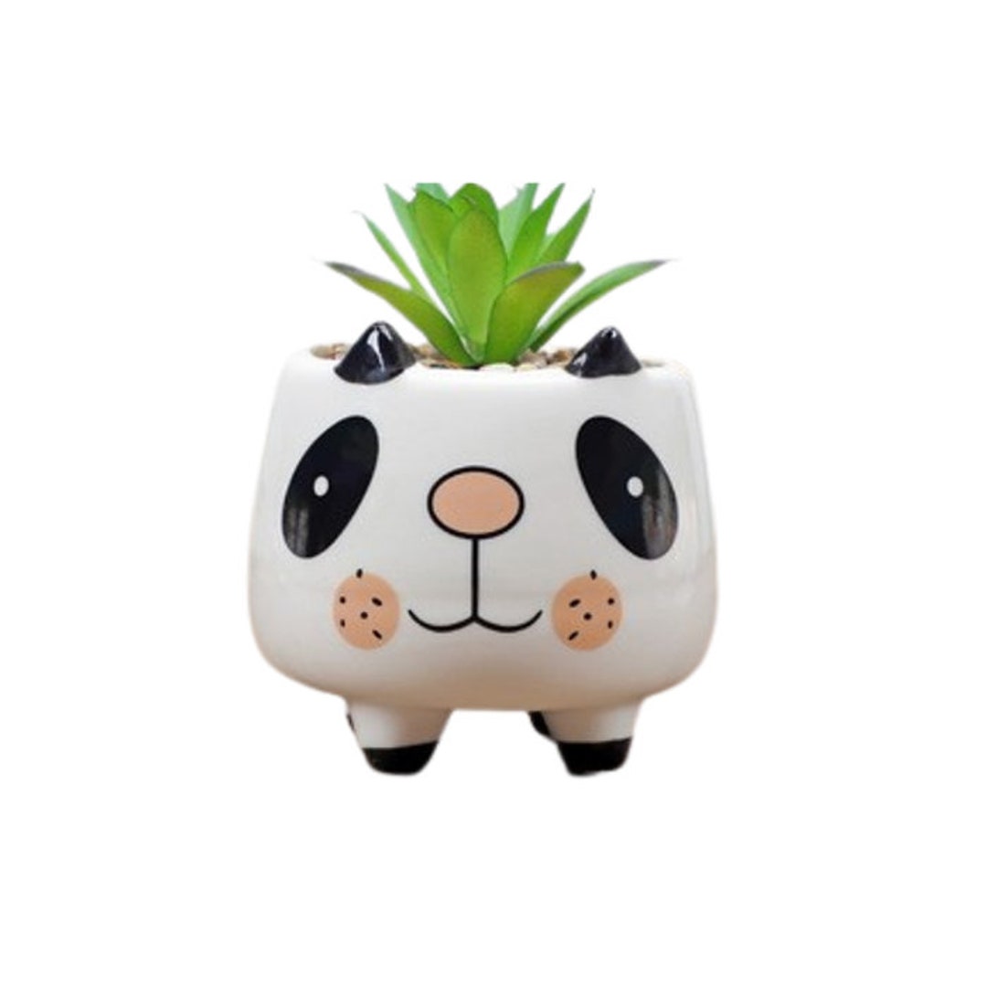Cute Animal Planter. Unique Puppy Dog Succulent and Cacti Mini Pot. - Etsy