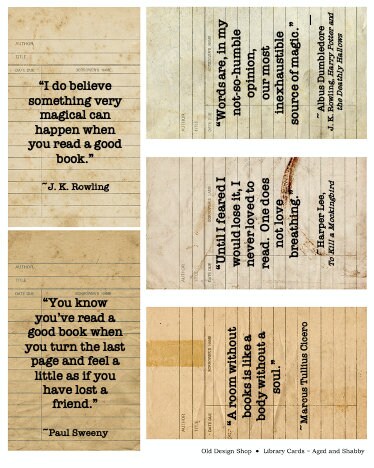 Reading Quote Tags Digital Download (Download Now) - Etsy