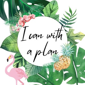 Planner for Teachers, Tropical Theme - Planning, Organised, Productive ...