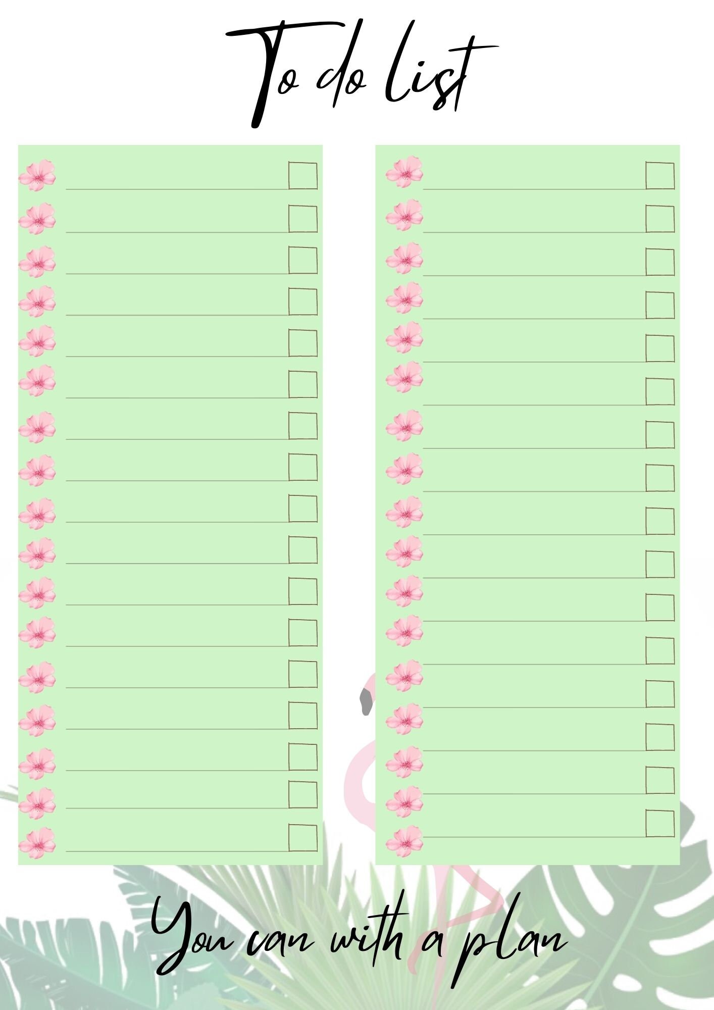 Planner for Teachers, Tropical Theme - Planning, Organised, Productive ...