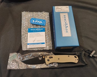 MINI Bugout Crossfade Shredded Carbon Fiber Scales for Benchmade MINI ...