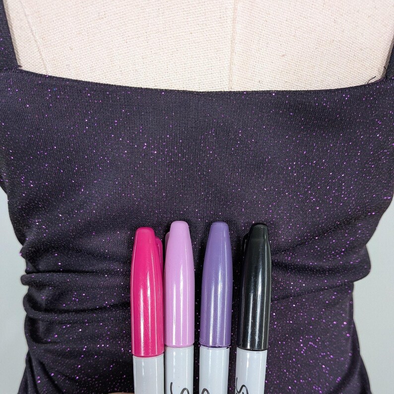 Vintage Nites Prom Dress Maxi Gown 6 Purple Y2K Fairy Goth Ombre ...