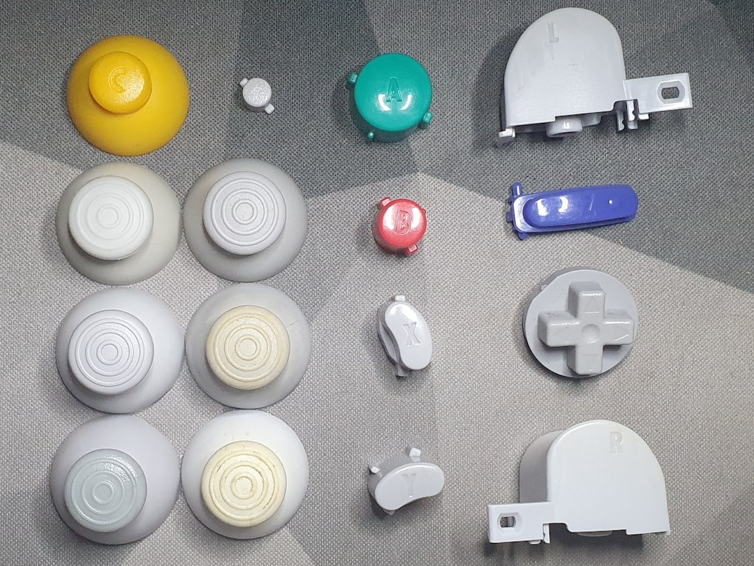 OEM Gamecube Controller Buttons Offical Nintendo Original Parts - Etsy