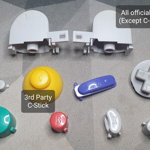 OEM Gamecube Controller Buttons Offical Nintendo Original Parts - Etsy