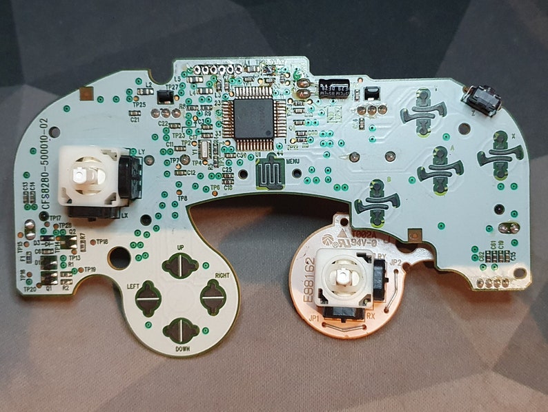 OEM Gamecube Controller Pcb/motherboard and Cable/leads Official ...