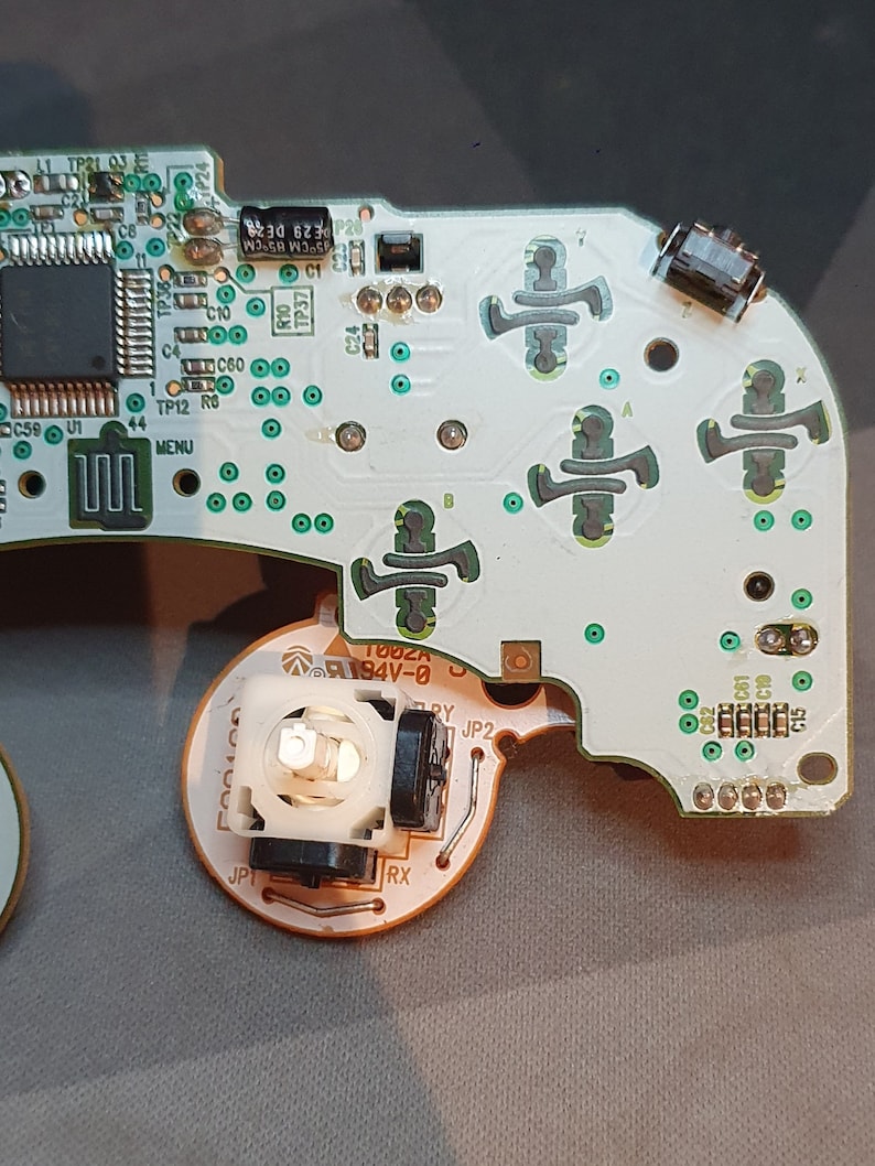 OEM Gamecube Controller Pcb/motherboard and Cable/leads Official ...