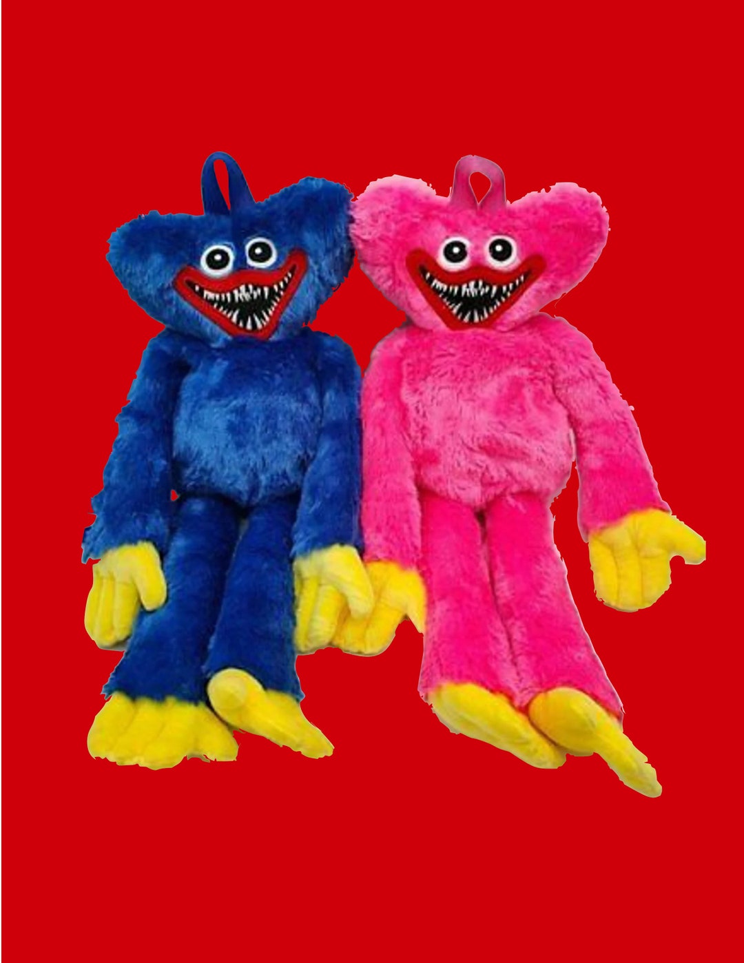 Free Shipping Wuggy Wuggy and Kissy Missy 100cm and Backpack Huggy ...