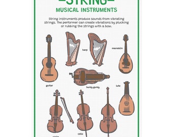 Musical String Instruments With Names