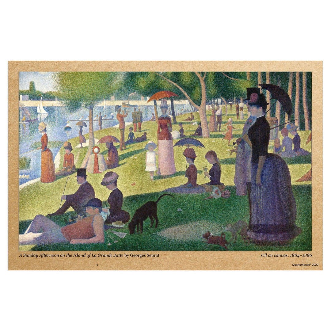 Quarterhouse 'american Gothic' Poster, Art History Classroom Materials ...