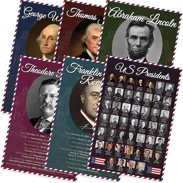 Us Presidents Poster - Etsy
