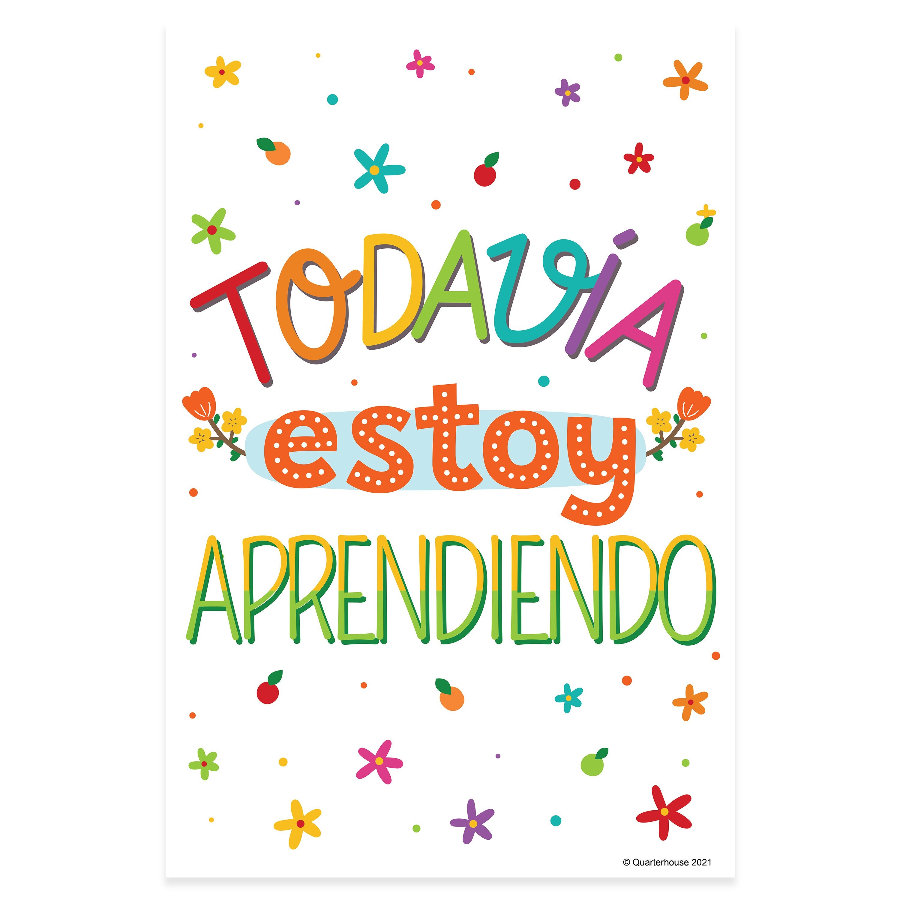 Quarterhouse 'I Am Still Learning' Spanish Motivational light-themed ...