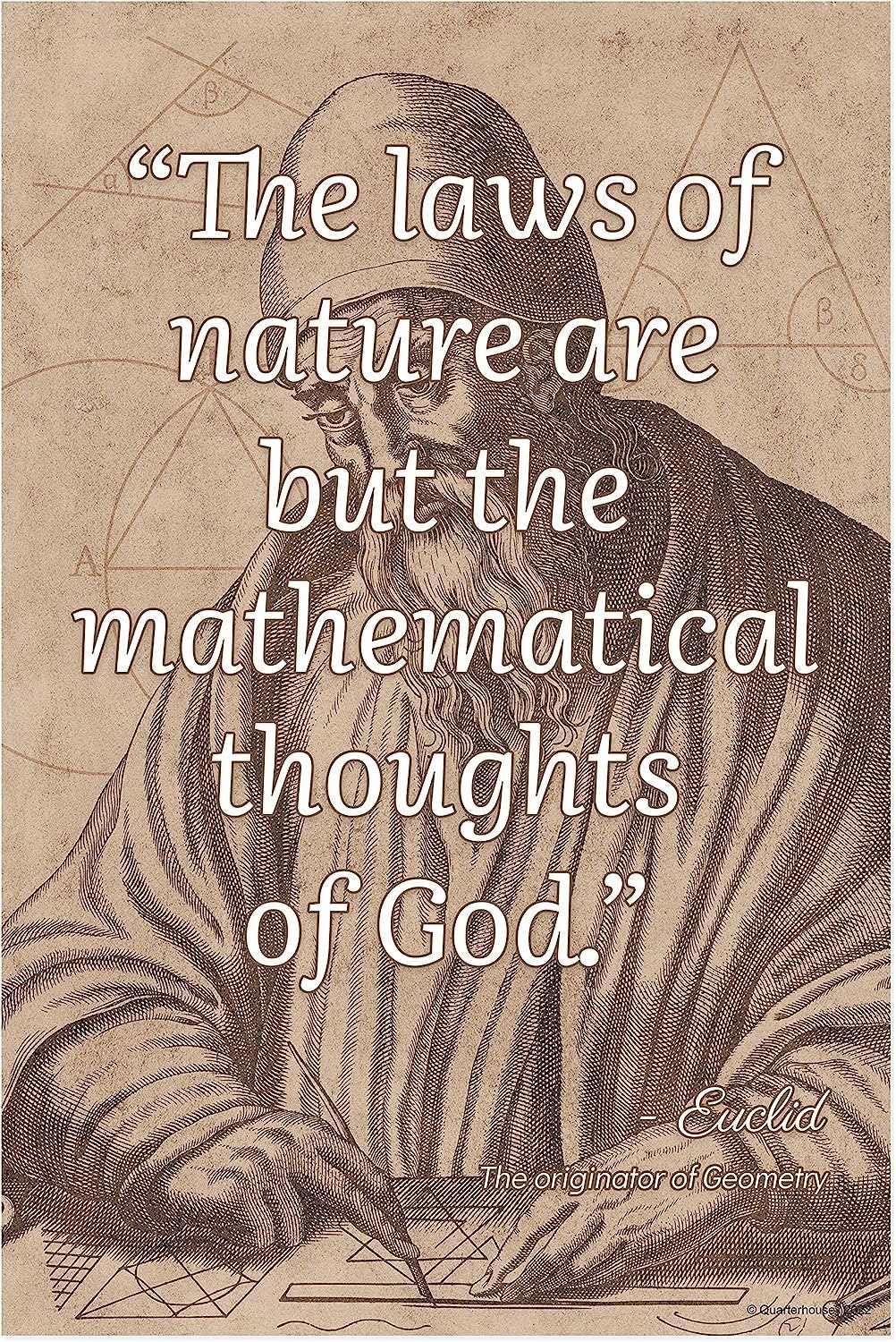 Quarterhouse Math Motivational Poster Set, Math Classroom Learning ...