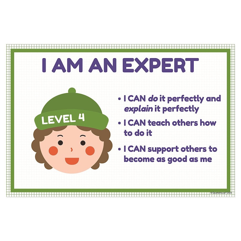 Quarterhouse Levels of Understanding - Expert Poster, Psychology ...