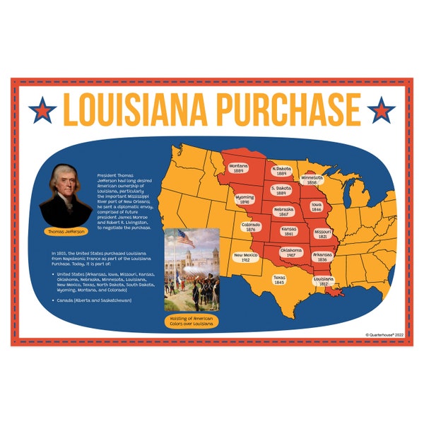 Louisiana Purchase - Etsy