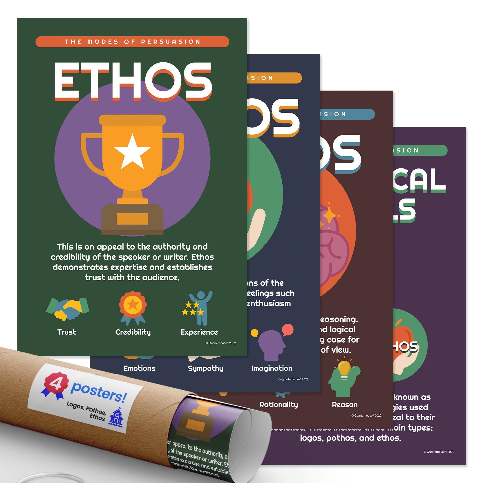 Logos Ethos Pathos Poster