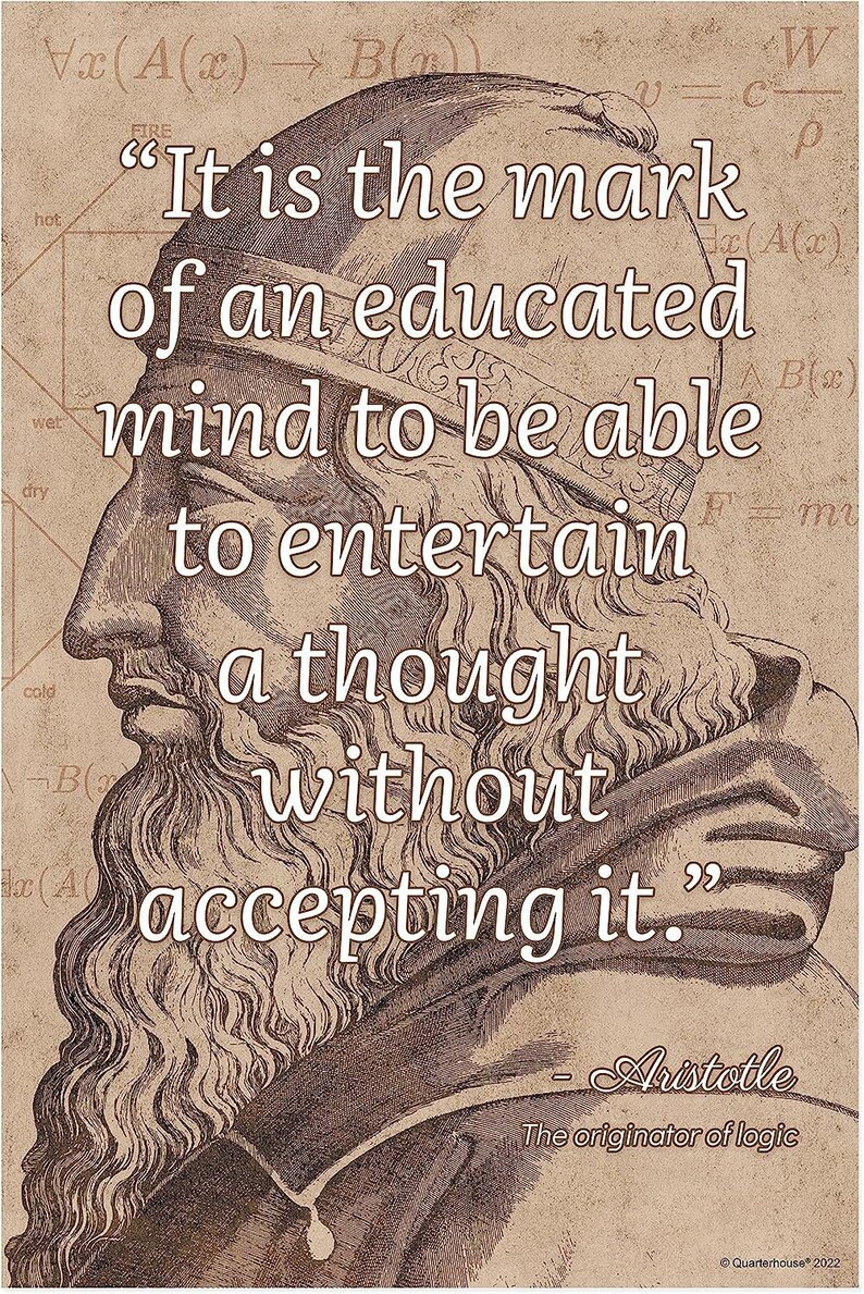 Quarterhouse Math Motivational Poster Set, Math Classroom Learning ...