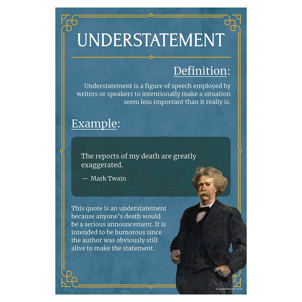 Understatement Examples In Poetry