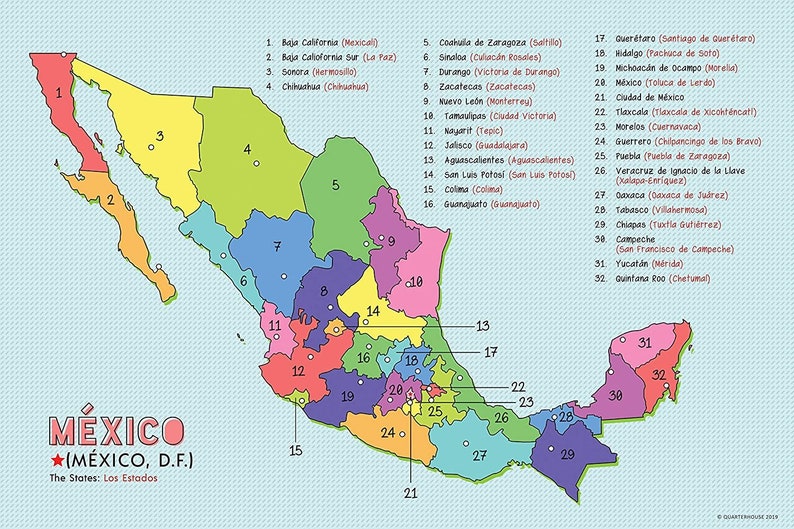 Quarterhouse Spanish Language Country Maps for the Classroom - Spain ...