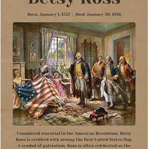 Quarterhouse Revolutionary Americans Poster Set, Social Studies ...