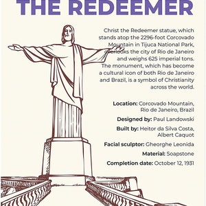 Quarterhouse Famous Landmarks of the World Poster Set, Social Studies ...