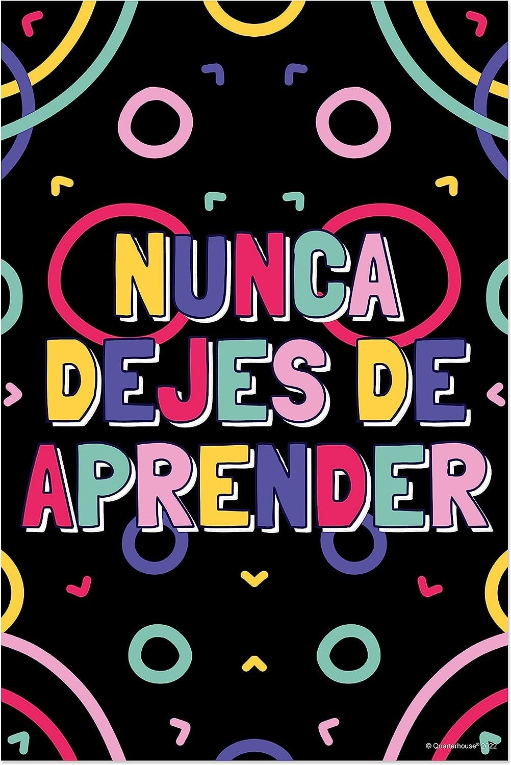 Quarterhouse Spanish Motivational (illustrated) Poster Set, Spanish ...