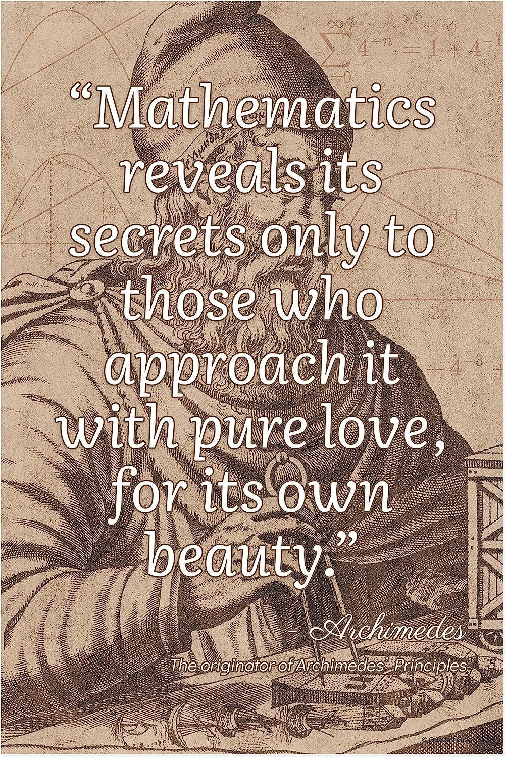 Quarterhouse Math Motivational Poster Set, Math Classroom Learning ...